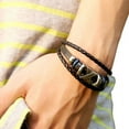 Yhaiogs Cubic Zirconia Classic Tennis Bracelet New Fashion Leather