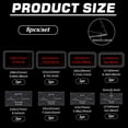 Transparent Acrylic Templates for Craft Supplies Rectangle 127~221x63 ...