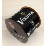 Vikings Printed Ribbon 5/8-inch Width, 9 Foot Spool - Walmart.com