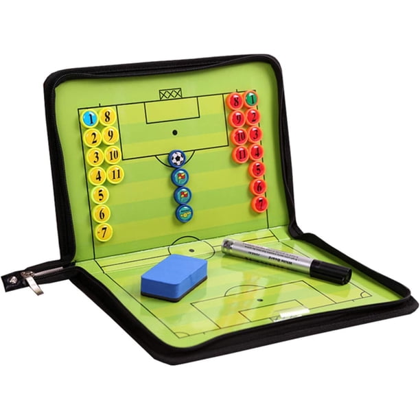 Football Tactic Board Football Coach Magnetic Board Portable Training ...