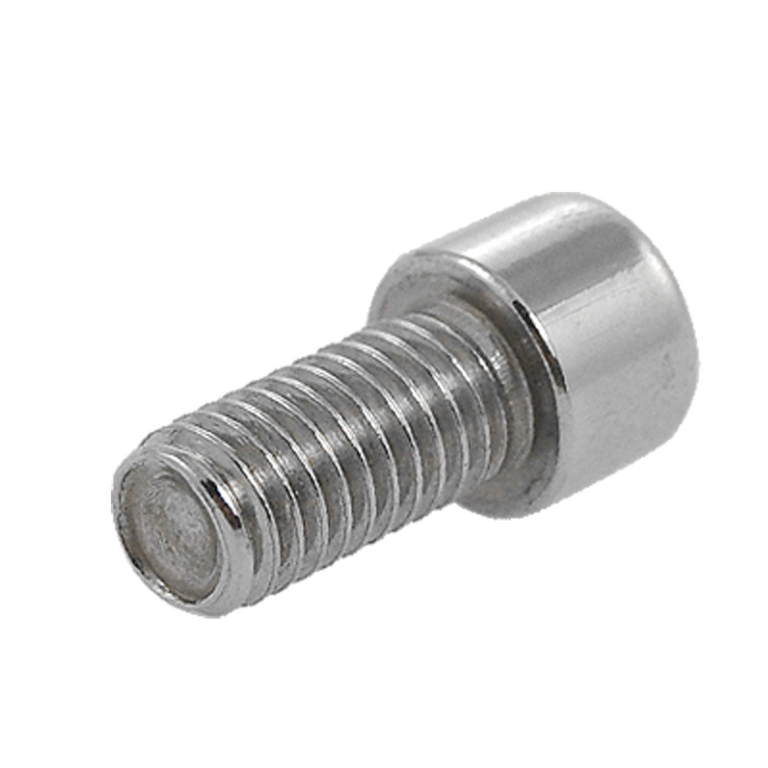 Uxcell M4 x 10mm Silver Tone Stainless Steel Hex Socket Head Bolt ...