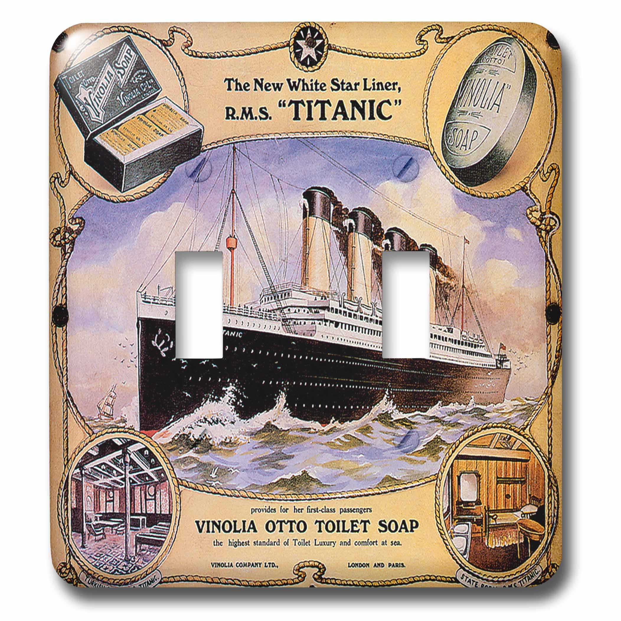 Vintage White Star Line Titanic Vinolia Otto Toilet Soap Advertising ...