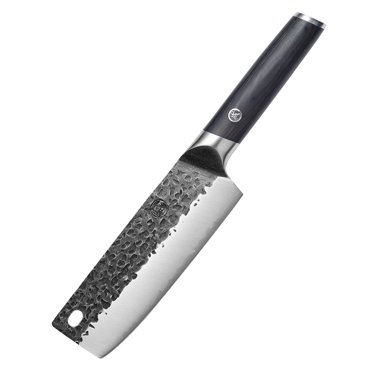 7 Inch Chef Knife, Ultra High Carbon Stainless Steel AUS-10 Kitchen ...