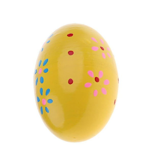 Wood Hand Shaker Egg Intelligence Percussion Toy Wooden Percussion ...