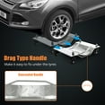 Versatile Car Dolly 4 Pack with 6000lbs Load Bearing Capacity, Upgraded ...