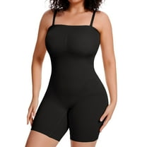 JOYSHAPER Women's Strapless Bodysuit with Built-in Bra, Tummy Control ...