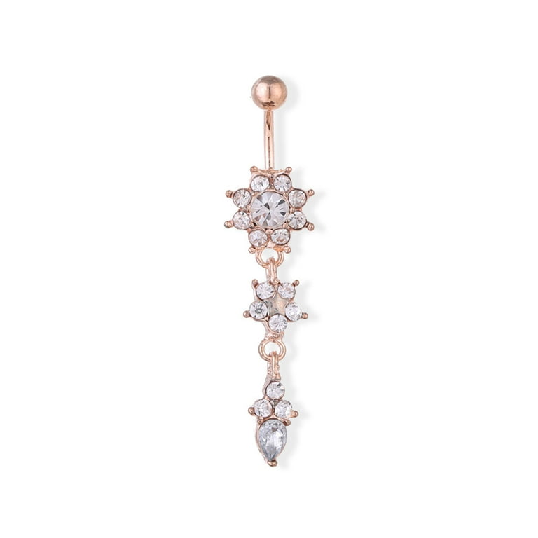Customized Belly Button Rings With Names