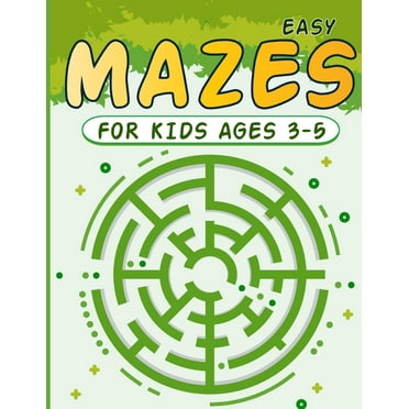 Mazes for Kids 8-12: Fun and Challenging Brain Teaser Logic Puzzles ...