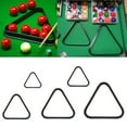 BIBABLYKE Billiards Triangle Frame Triangle Pool Rack Pool Table Holder ...