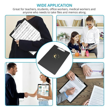 PP Plastic A4 Paper Holder Folder Board Hardboard Metal A4 Clip ...