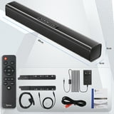 SYLVOX All-in-One Soundbar, 30-Watt 2.0 Channel 4 EQ settings Sound Bar ...