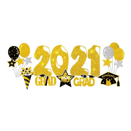 Class of 2021 Yard Sign Graduation Decorations Outdoor Congrats Grad ...