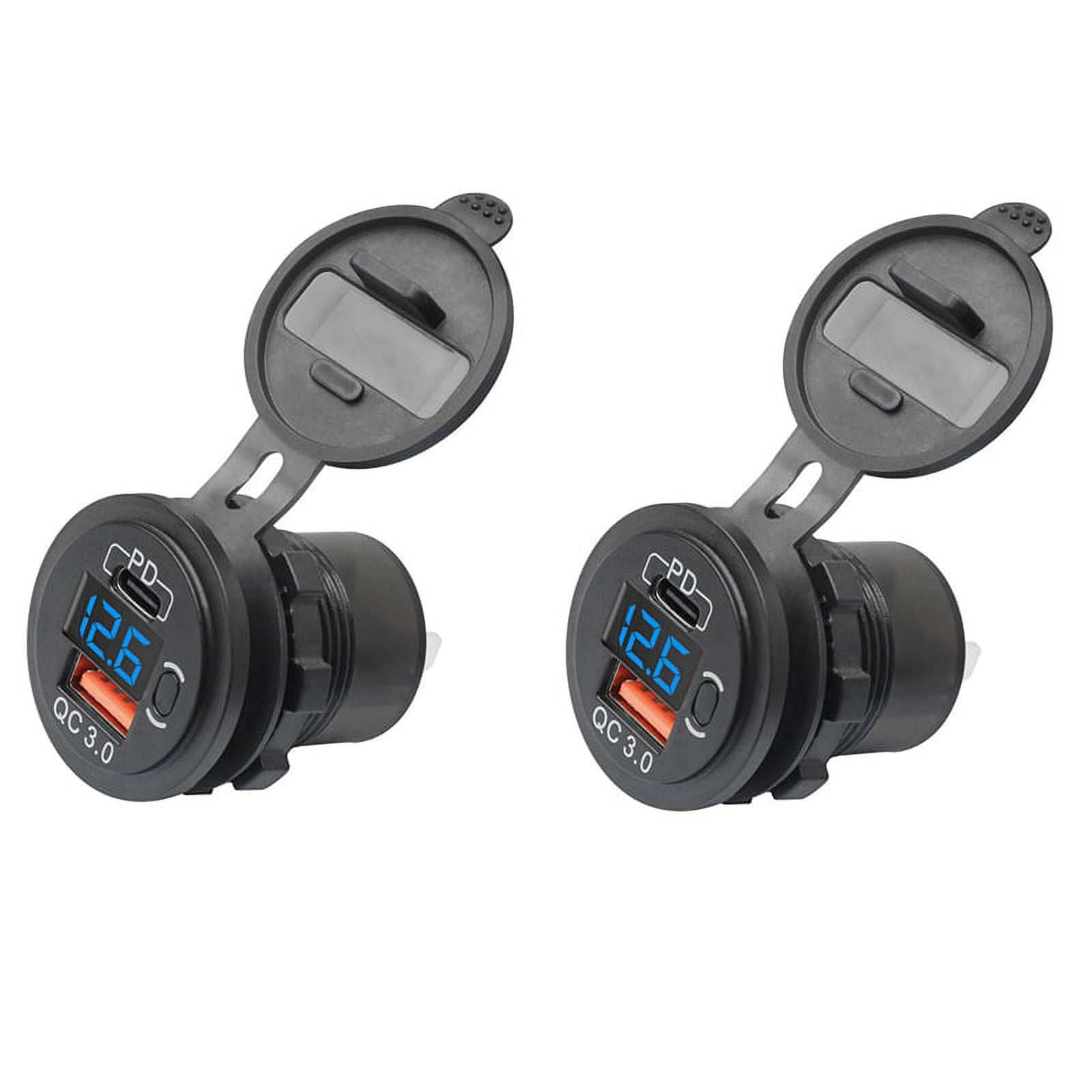 Click here for Unbranded 2x 12v-24v 48w Usb Outlet Waterproof Cha... prices