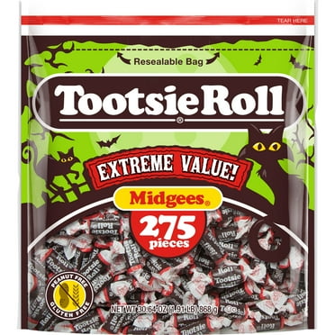 Tootsie Roll Chocolate Midgees, Flavorful Candy, 15 oz - Walmart.com