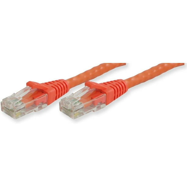 Lynn Electronics OLG10AORO-055 Optilink CAT5E Made in The USA Snagless ...