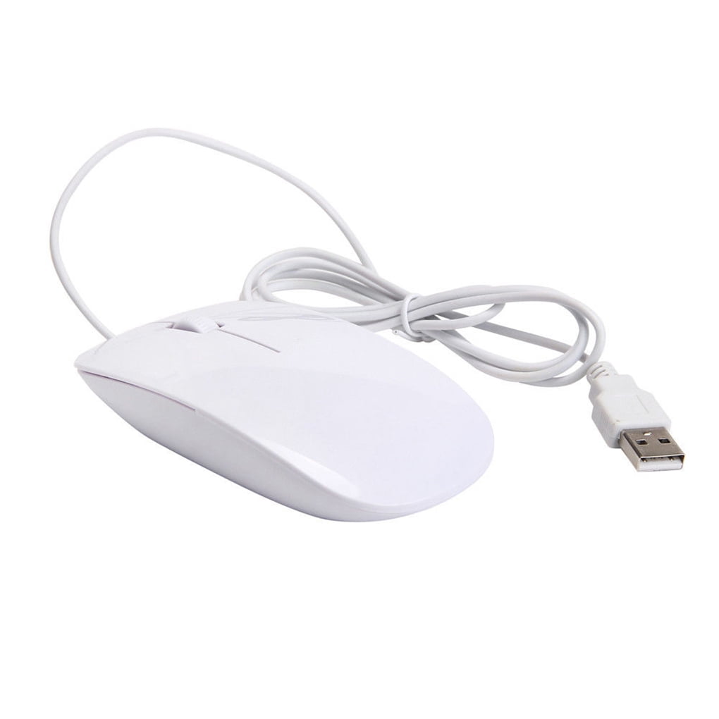 Buy Dido Wired Ultra-thin Mini Mouse Desktop Computer Laptop Matte ...