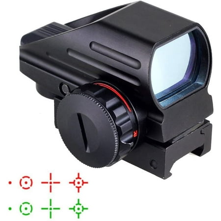 Holographic Red and Green Dot Sight Tactical Reflex 4 Different ...