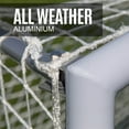 Quickplay Pro ALU Match Soccer Goal - Football Goal with Knotted Mesh ...