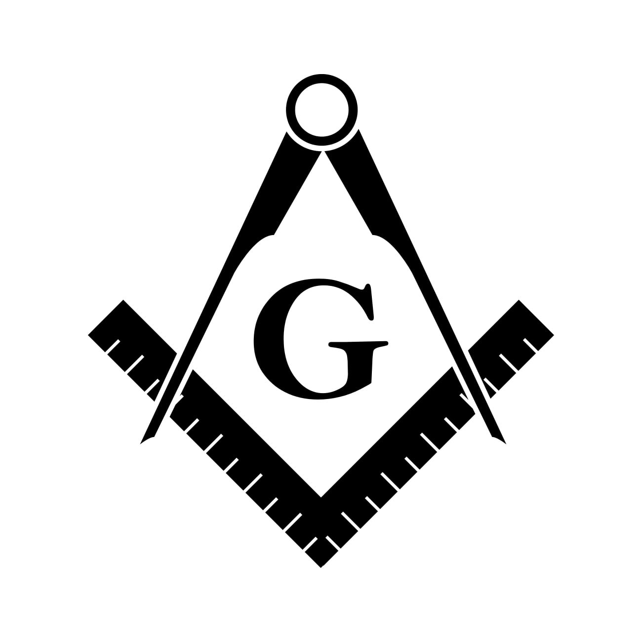 Freemasonry Emblem Sticker Decal Die Cut - Self Adhesive Vinyl ...