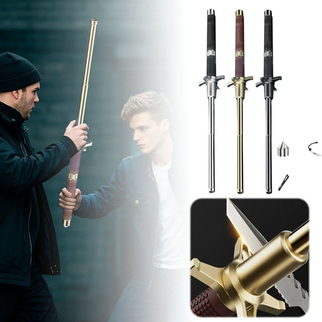 Legal Telescopic Stick Window Breaking Dog Beating Stick Three Stick ...