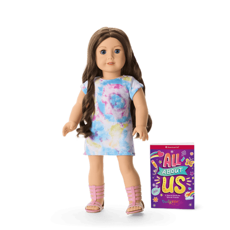 American Girl Truly Me 87 18 inch Doll Pink Hair Blue Eyes - Walmart.com