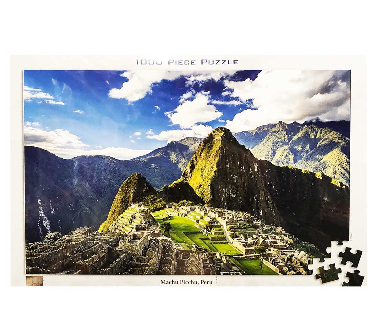 Machu Picchu, Peru, a 1000-piece Puzzle by Tomax Puzzles - Walmart.com