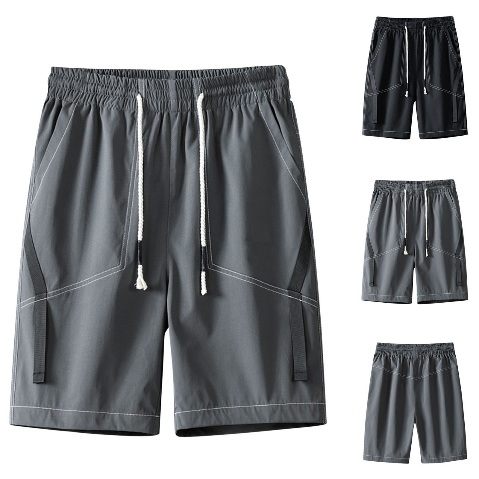 Click here for Hurxie Deals Black Shorts For Men Cargo Big & Tall... prices