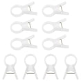 ROSENICE Trellis Clips 100Pcs White for Supporting Plants in ...