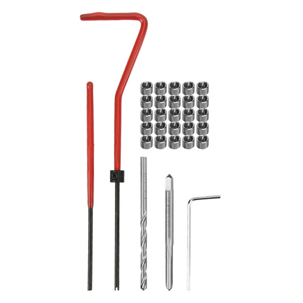 Metric Thread Repair Set,Thread Repair Kit M3x0.5 Thread Drill Repair ...