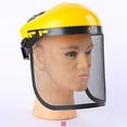siubich Safety Face Shield, Mesh Visor Helmet for Chainsaw, Weed ...