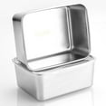 304 Stainless Steel Rectangular Covered Food Storage Box New, Style-hd ...