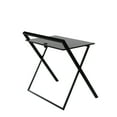 OneSpace Basics No Assembly Folding Desk with Dual USB Charger ...