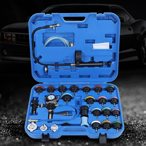 Leak Tester Kit,28pcs Universal Car Water Tank Leak Detector Tank Leak ... Leak Tester Kit,28pcs Universal Car Water Tank Leak Detector Tank Leak ...