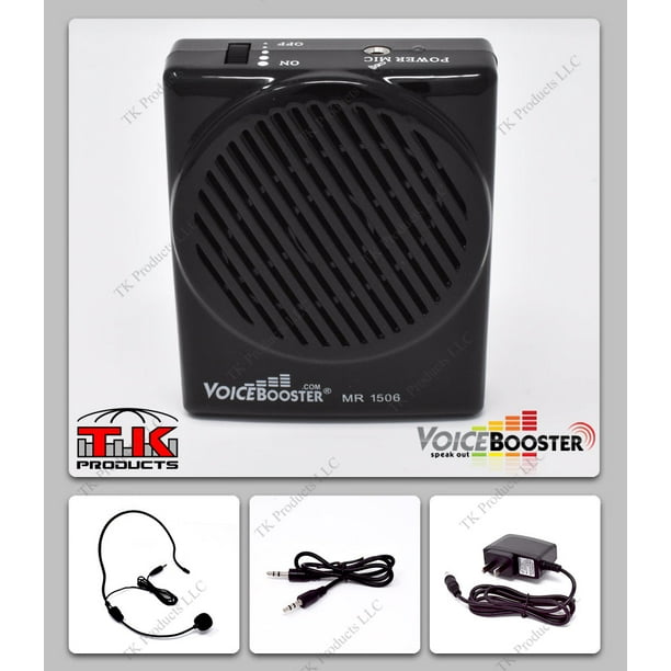 VoiceBooster MR1506 10watt Voice Amplifier - Walmart.com