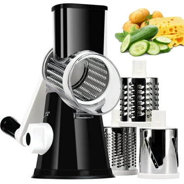 Swayvoo Rotary Cheese Grater Cheese Shredder Vegetable Chopper Rotating ...