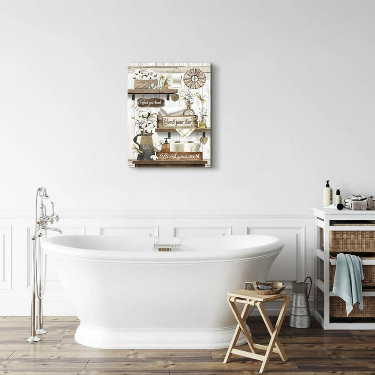 Farmhouse Decor Bathroom Signs