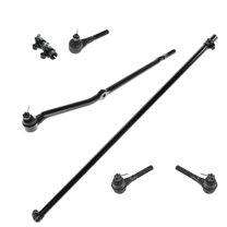 TRQ Inner Outer Tie Rod End Drag Link Adjusting Sleeve Set for 97-06 ...