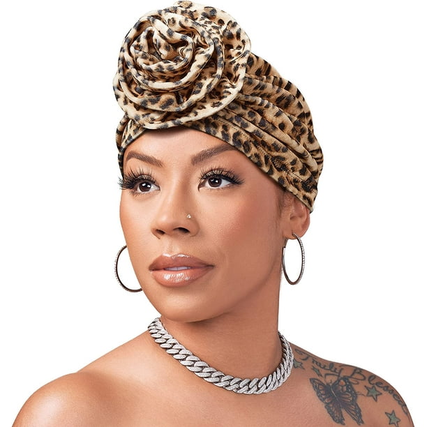 Red by Kiss X Keyshia Cole Top Knot Turban Ritzy Velvet Turban Head ...