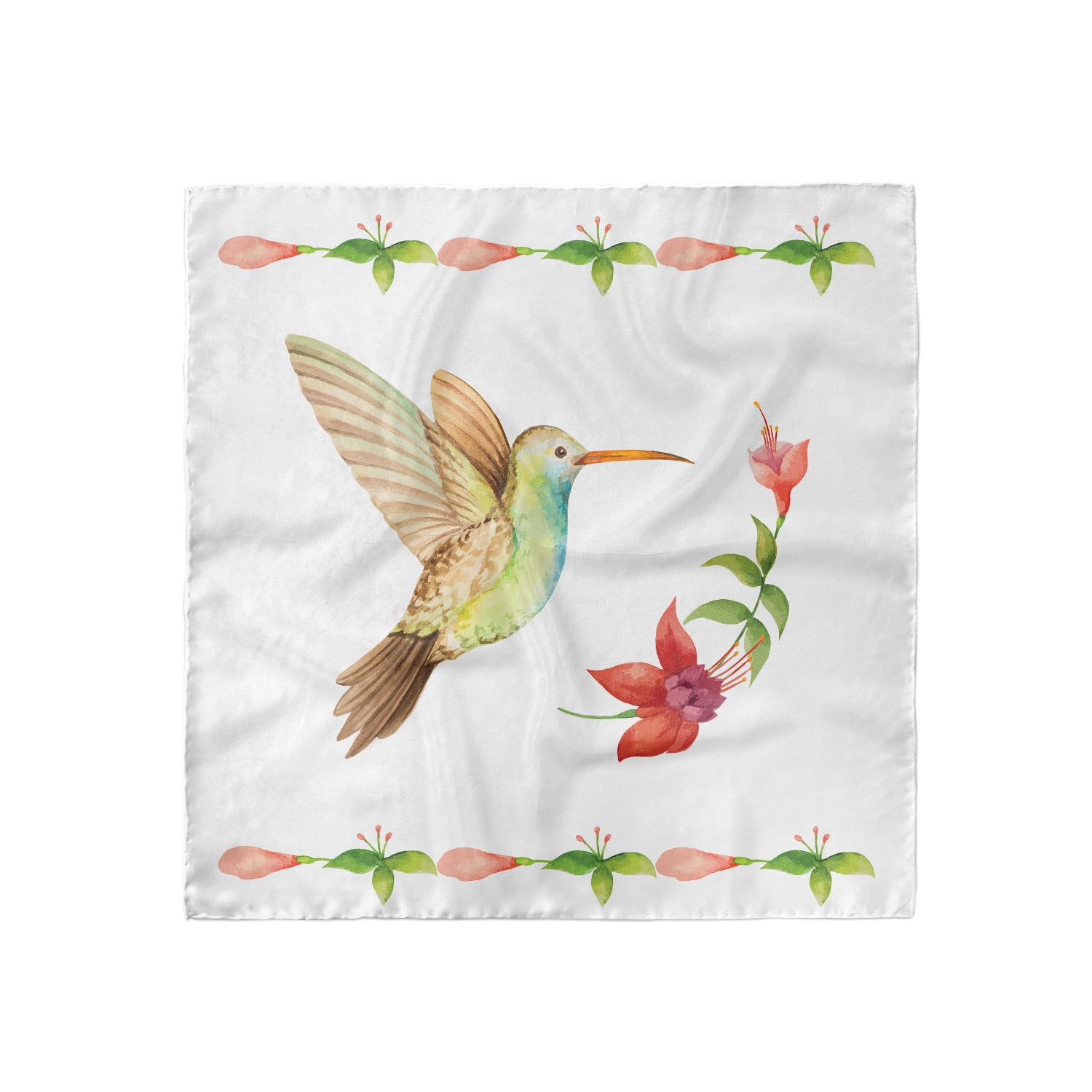 Hummingbird Head Scarf, Hummingbird Artwork, Head Wrap, 3 Sizes, by ...