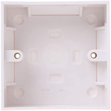 86 X 86mm Waterproof Wall Plate Junction Box Back Plate Box Outer Side ...