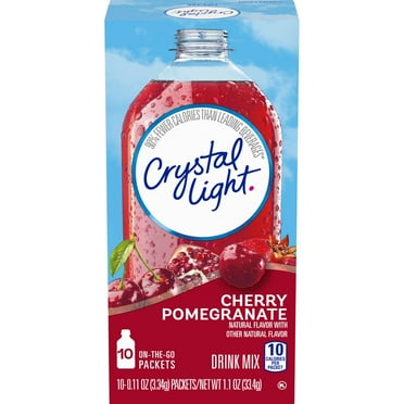 Crystal Light Raspberry Iced Tea, Sugar-Free, Naturally Flavored, 6 ...