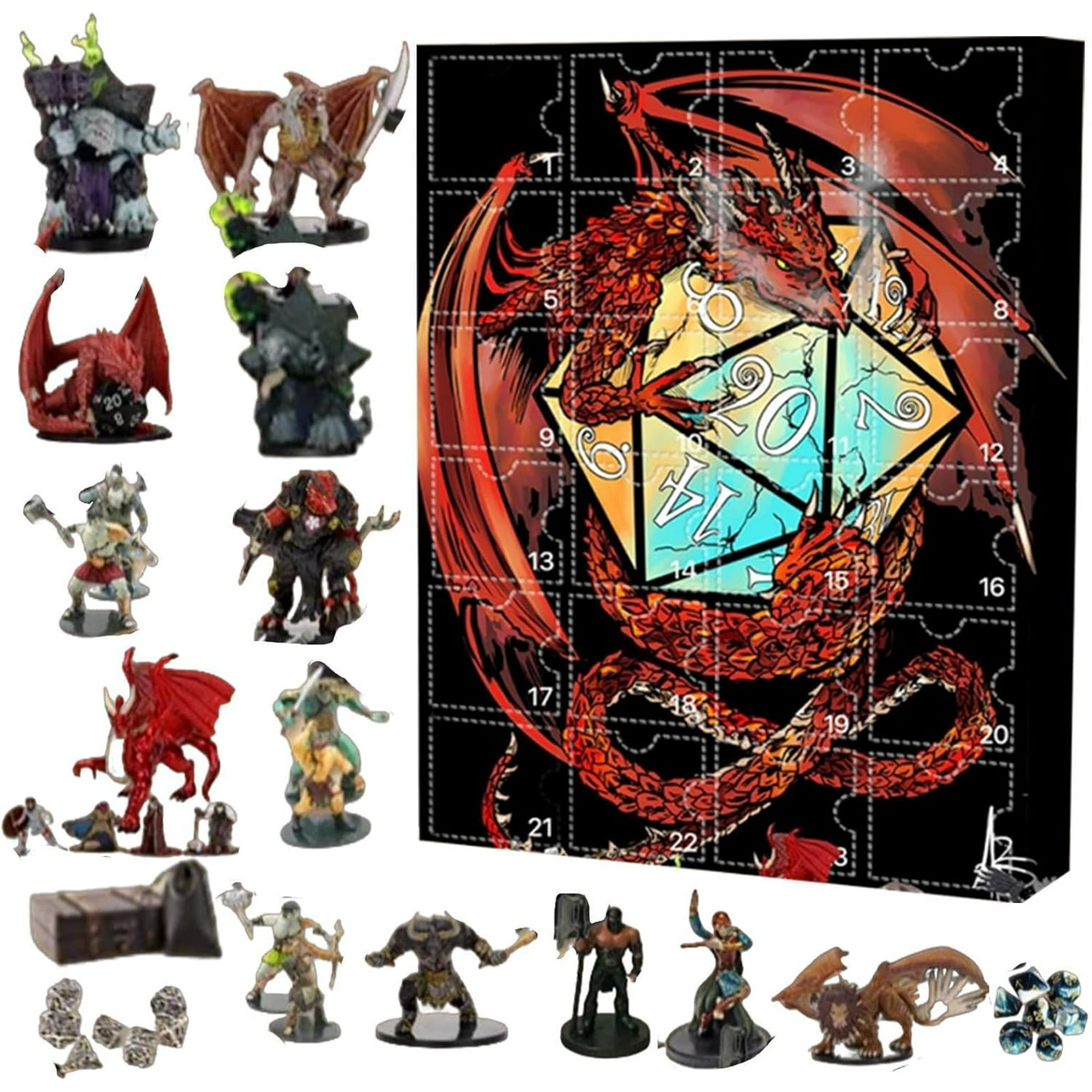 Click here for ‎xianswiv D. N.D Advent Calendar 2024 D And D Figu... prices
