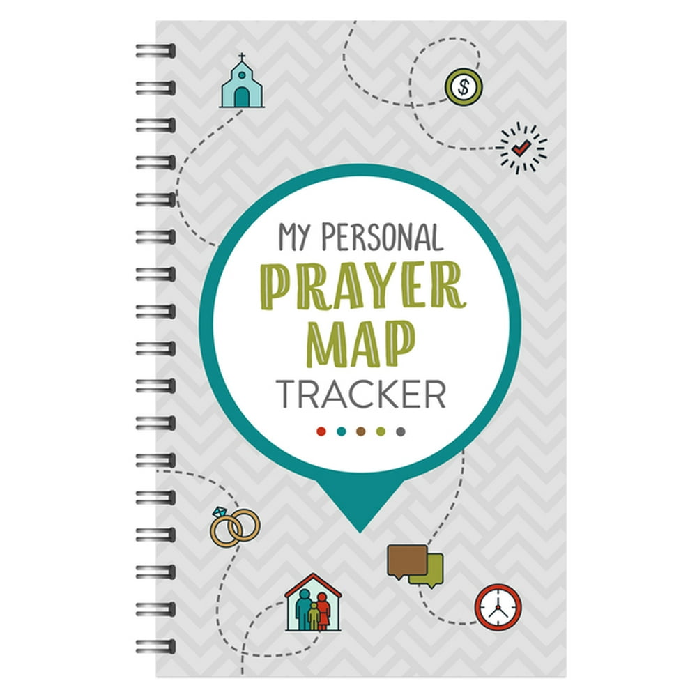 Faith Maps: My Personal Prayer Map Tracker - Slate (Other) - Walmart ...