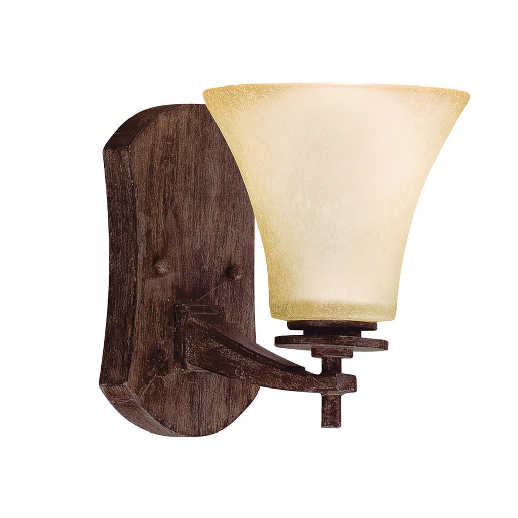 Aztec Lighting Transitional 1-light Canyon Slate Wall Sconce - Walmart.com