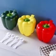 Seasonning Box Pepper Shape Spice Jars Condiment Tins Mini Jars Grinder ...