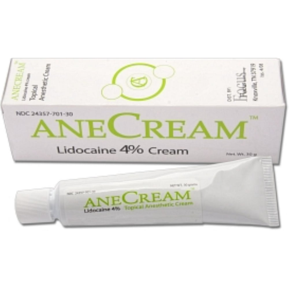 Anecream 4% Lidocaine Cream 30 g - Walmart.com - Walmart.com
