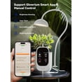 Smart Grow Lights for Indoor Plants,10W Full Spectrum Plant Lights with ...