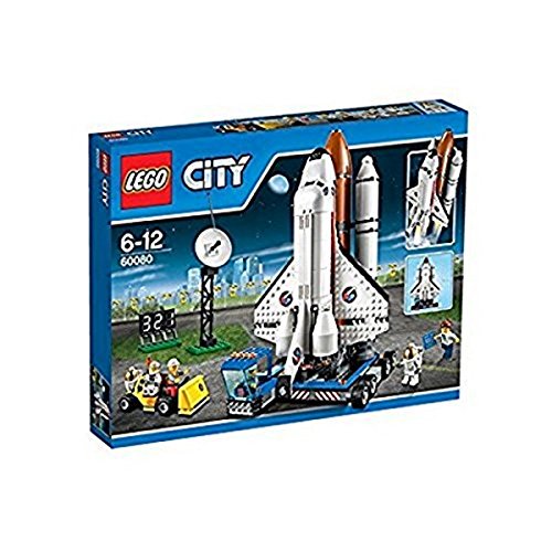 LEGO City Spaceport Space Shuttle 586-Piece Kids Play Building Kit ...