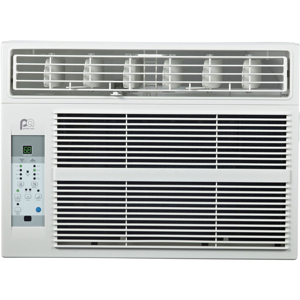 Perfect Aire 115V 12,000 BTU Window Air Conditioner with Remote Control ...