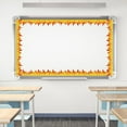 Flame Patterned Border Trim for Bulletin Board Notice Board Classroom ...